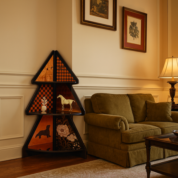 Christmas Tree-Shaped Corner Cabinet, Corner Bookcases & Shelves| EP ...