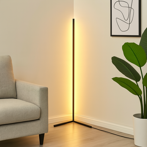 RGB Corner Floor Lamp with Remote Control App Control Music Sync | EP ...
