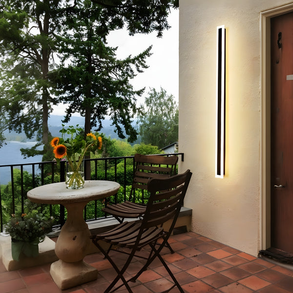 2-Pack RGB Frame Wall Light for Indoor & Outdoor, IP65 Waterproof Long ...