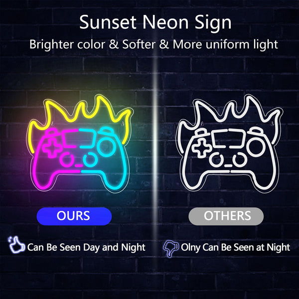 Game console LED Neon Light for Gameroom – EP Designlab LLC