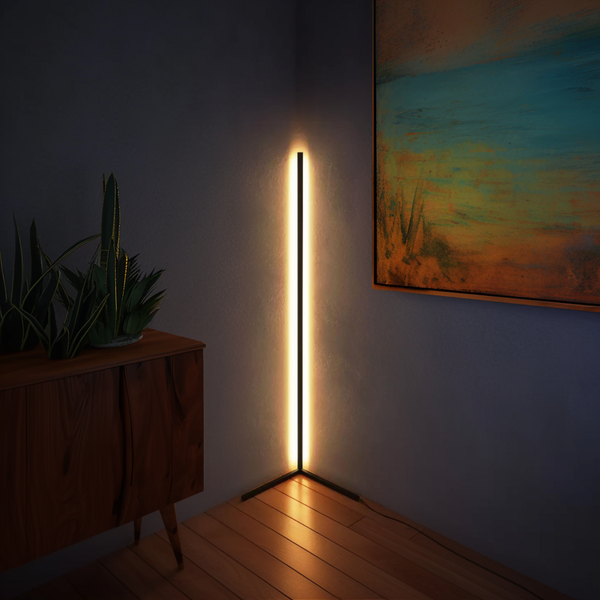 Minimalist Modern Lighting, Corner Floor Lamp, Home Decor Lighting ...