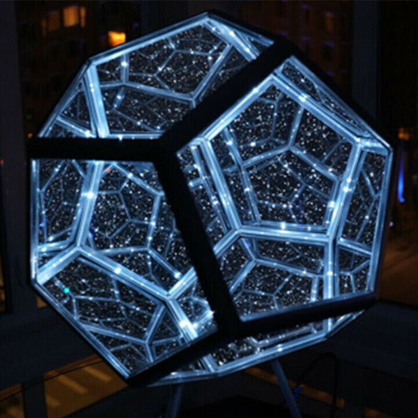 Infinity Infinity Dodecahedron Magic Table Lamp, Gift for Him, Unique ...